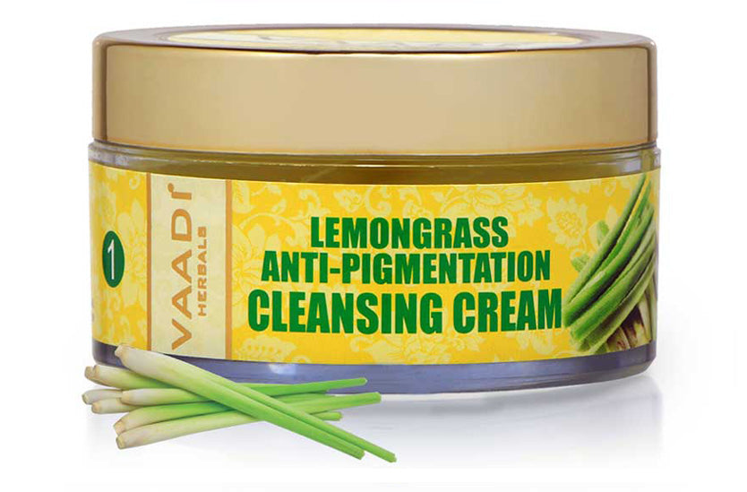 Lemongrass Anti-Pigmentation Cleansing Cream (50 gms) — Vaadi...
